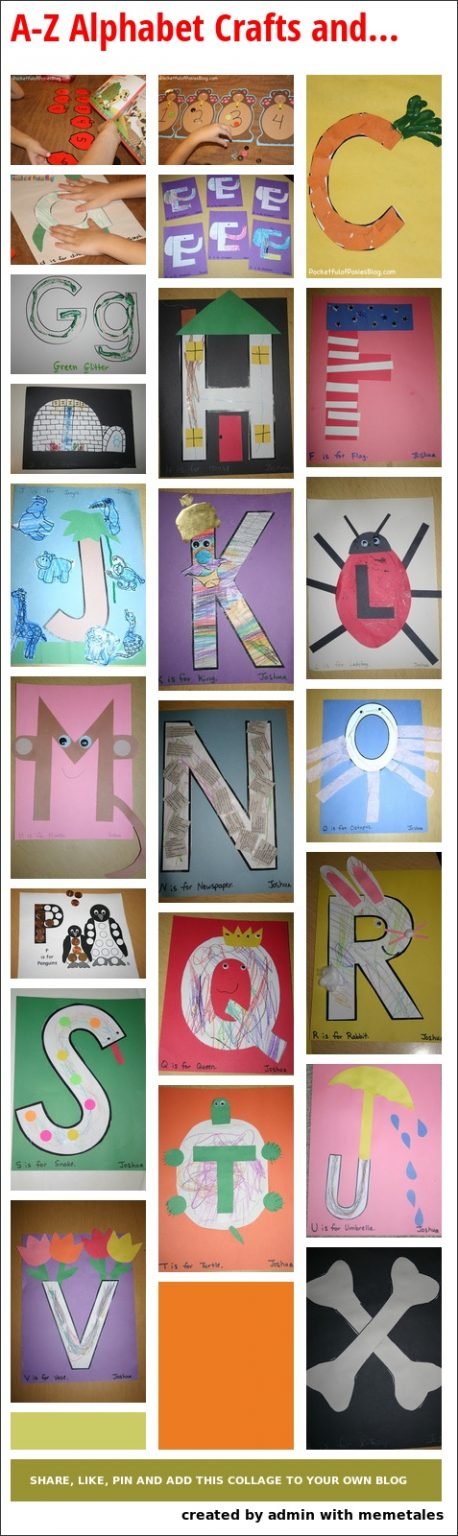 Teach Kids Alphabet With 6 Creative Art and Craft Ideas - TCT