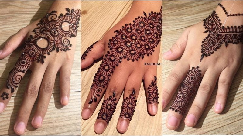 60 Mehendi designs for Eid Including Flower Mehendi Designs