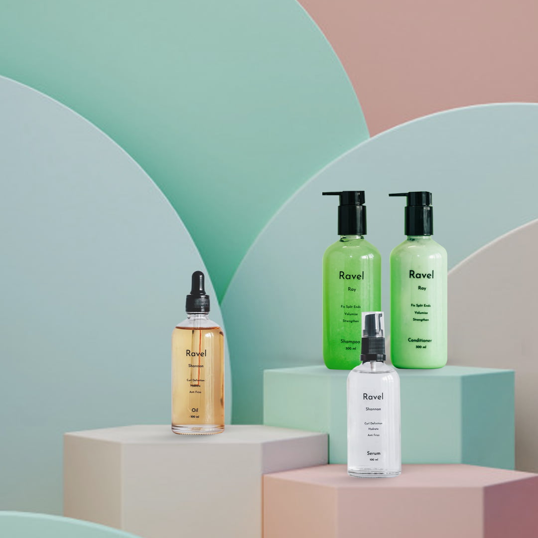 Customized Hair Care Products for Your Locks from Ravel